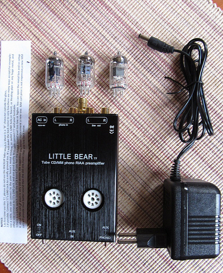 Via ALI gekocht, Little Bear T7 Phono Pea amp - Buizenradioclub forum ...